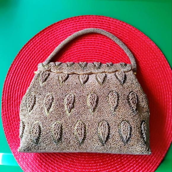 Steven Chu | Bags | Vintage Steven Chu Gold Purse | Poshmark